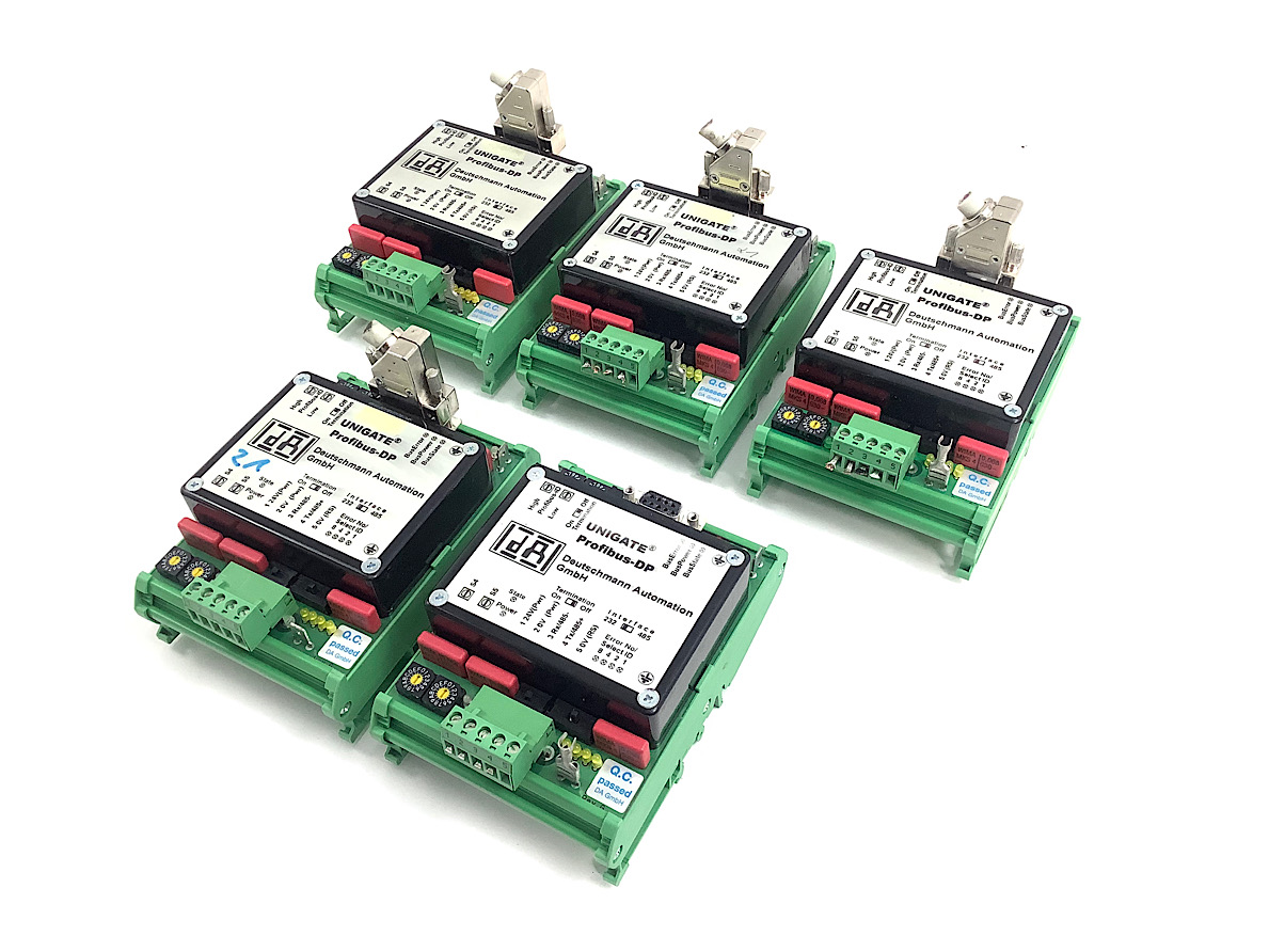 5x Deutschmann Automation Unigate RS232/485-Profibus DP