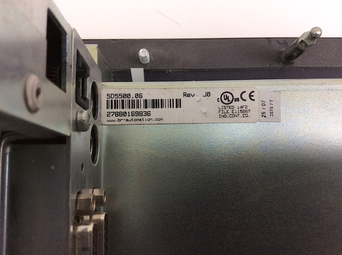 KBA 5D5500.06 B&R IPC 5000 Bedienpanel