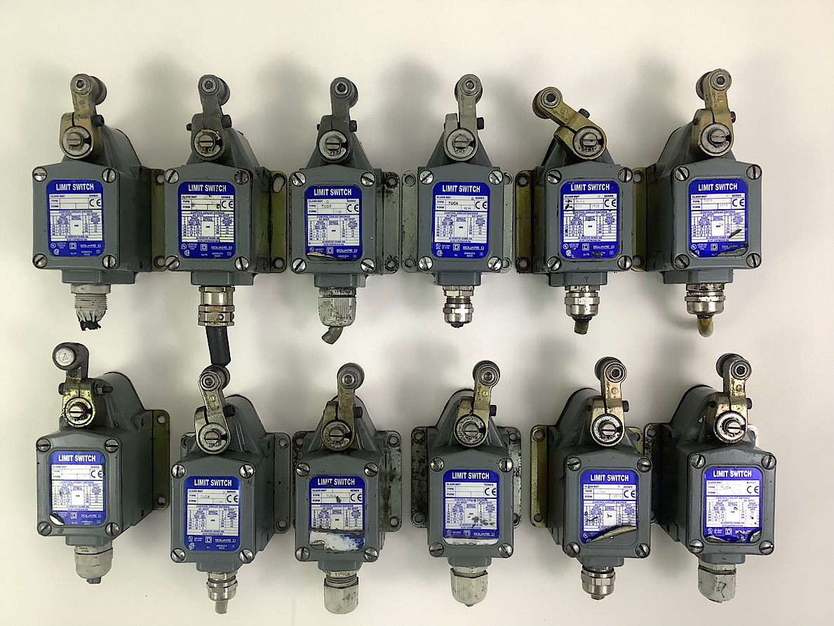 12er Set Div. SQUARE D z.B 9007 Limit Switch/Endschalter TUC4