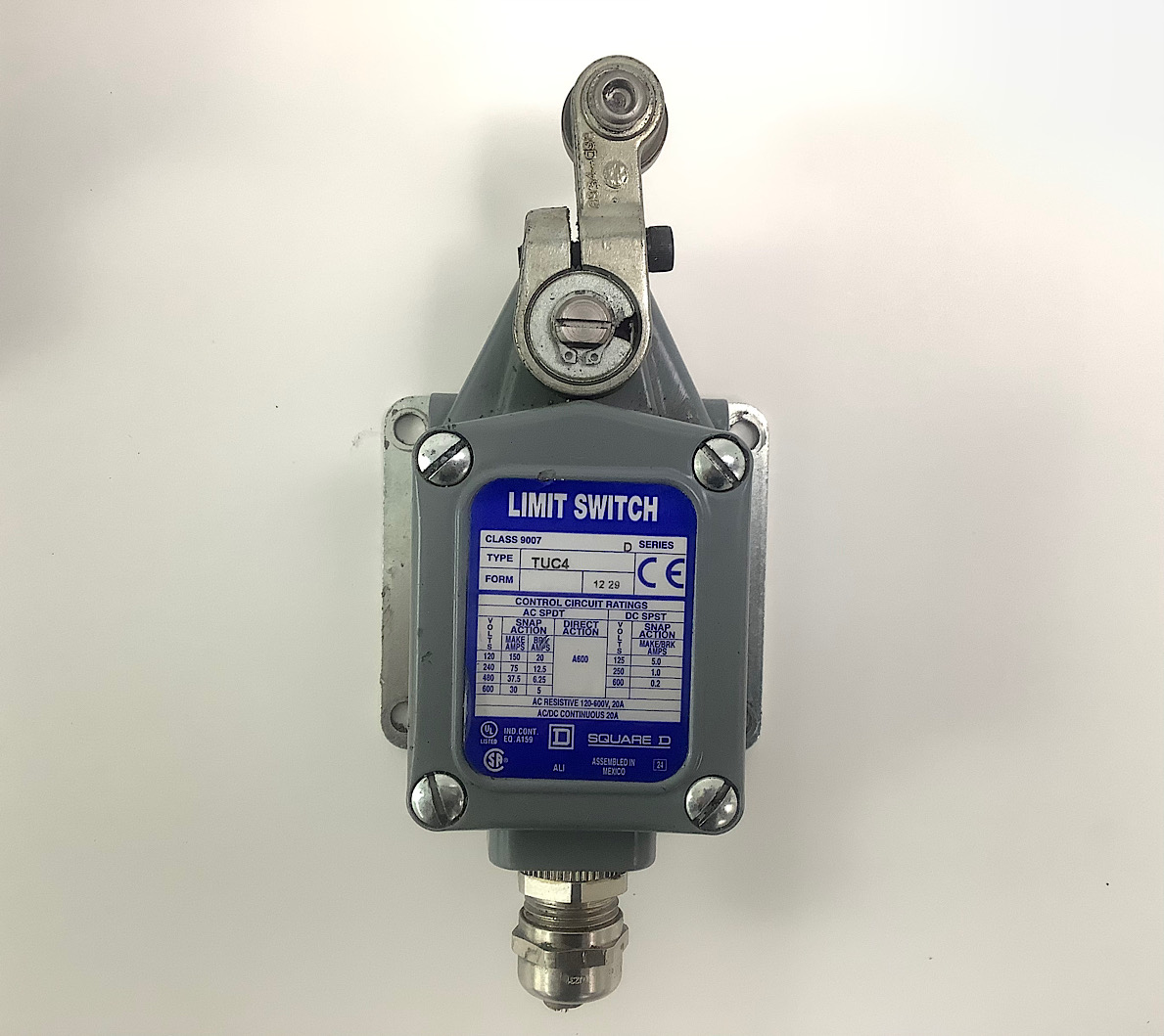 12er Set Div. SQUARE D z.B 9007 Limit Switch/Endschalter TUC4