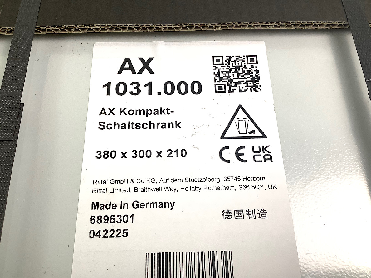 Rittal AX 1031.000 Kompakt-Schaltschrank OVP