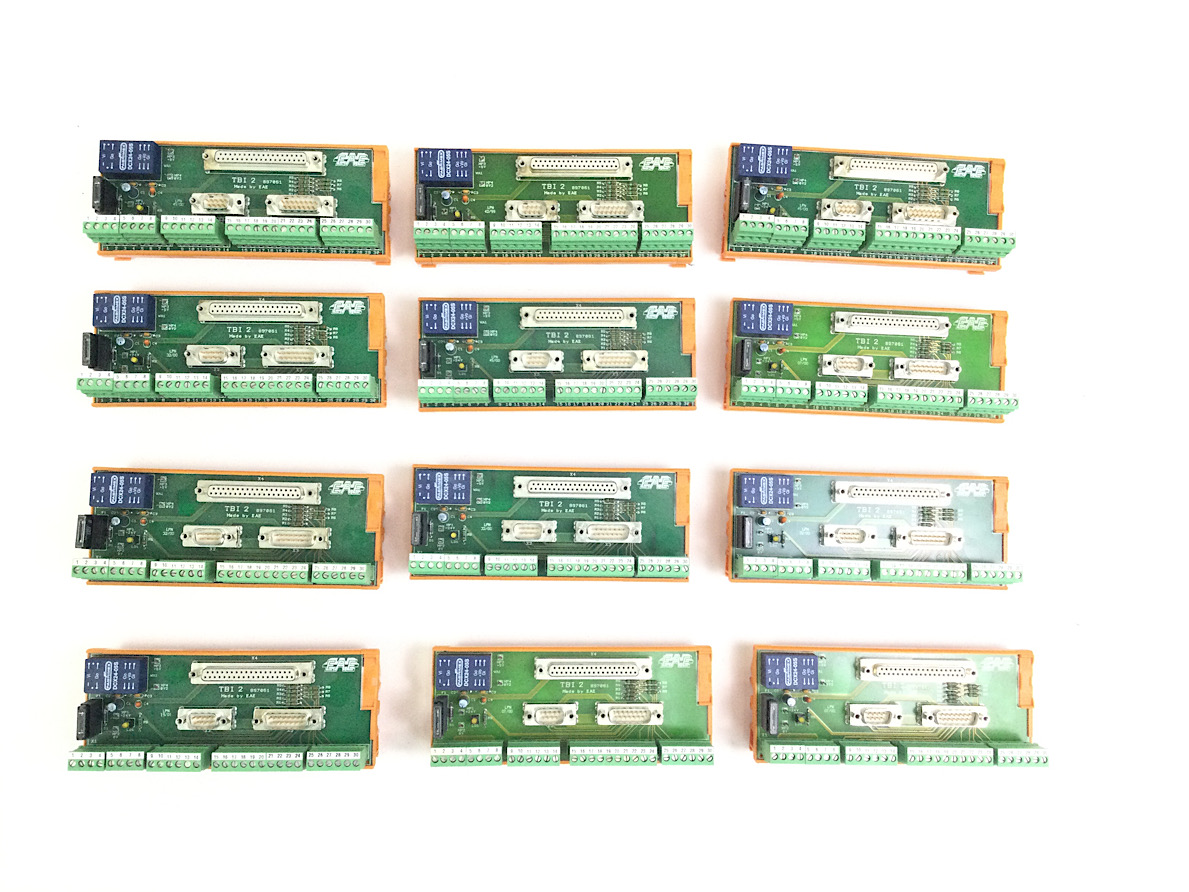 12er Set Weidmüller EAE TBI 2 897061 Module