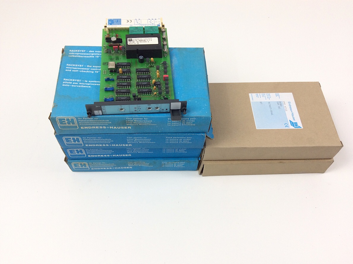 6x Endress+Hauser Nivotester FTC 471Z Transmitter