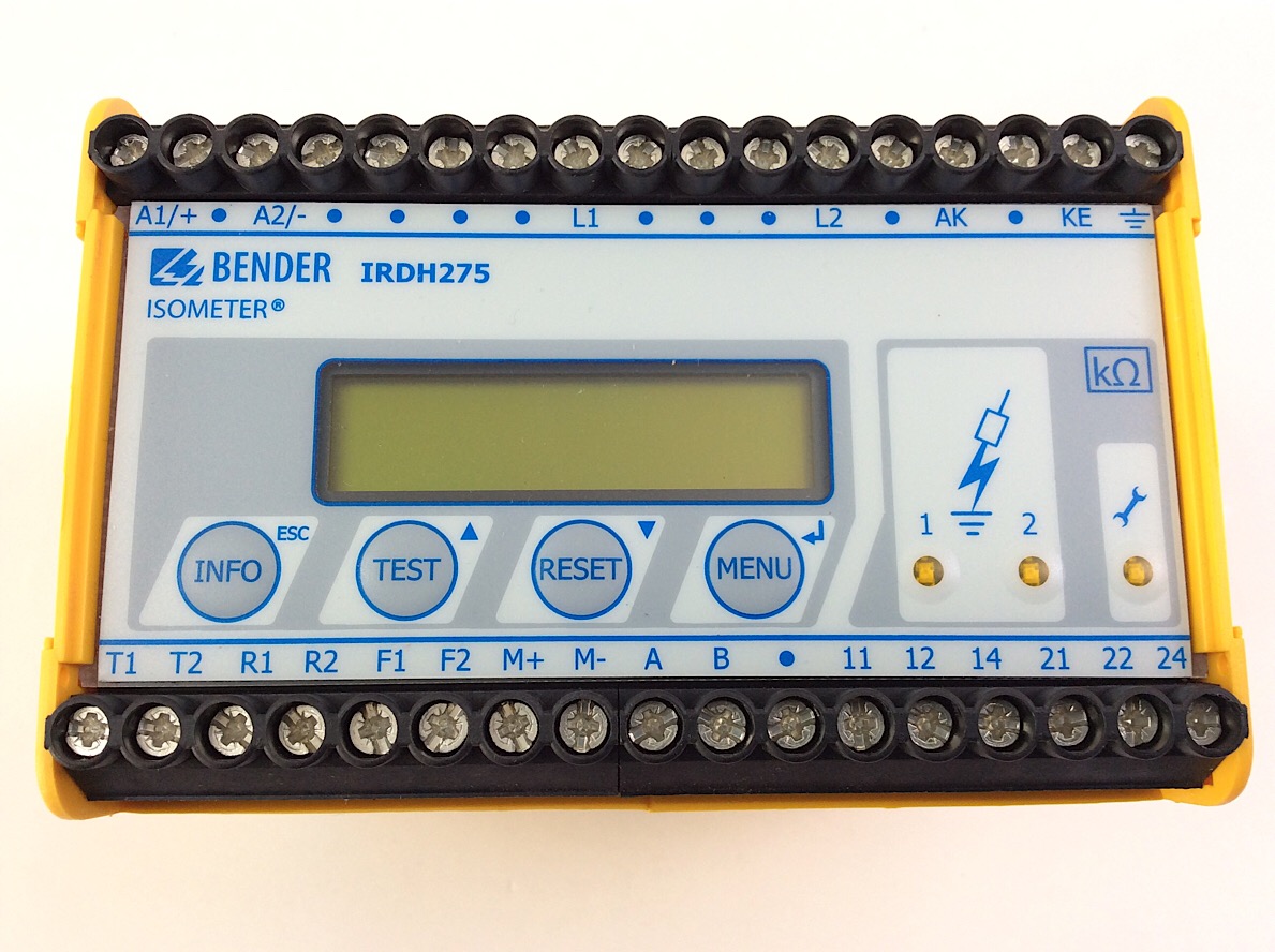 4x Bender Isometer IRDH275-435 AC 250V 5A Isolationsüberwachung
