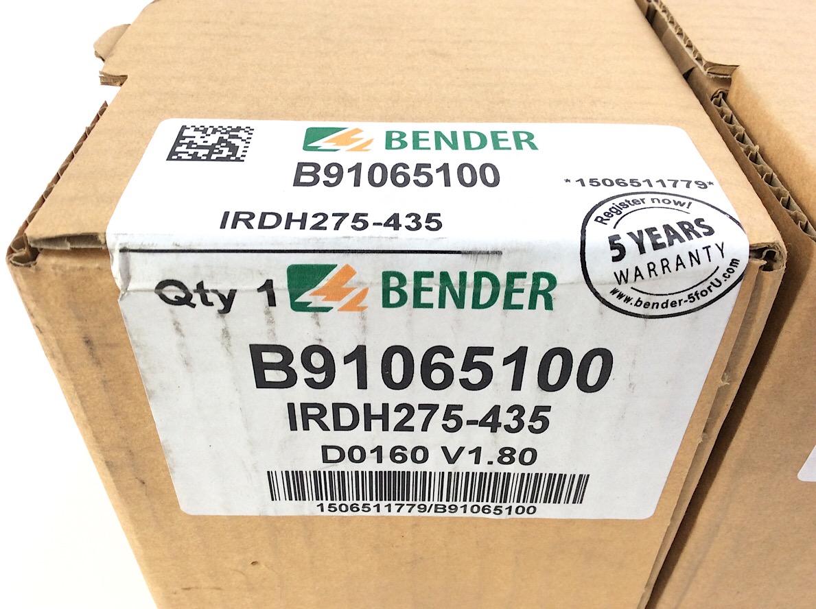 3x Bender Isometer IRDH275-435 Isolationsüberwachung OVP