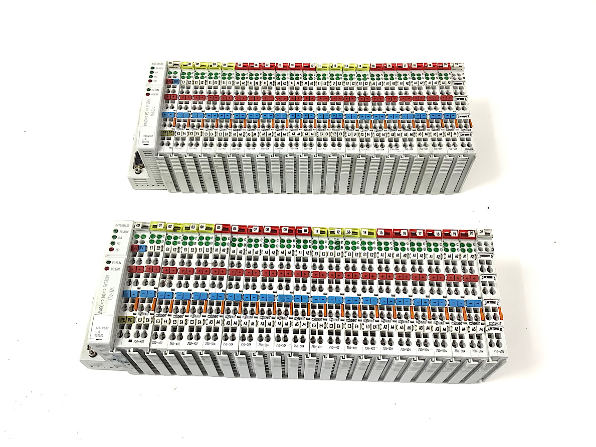 2x WAGO Modbus Controller Typ 750-324 zur Steuerung von ...