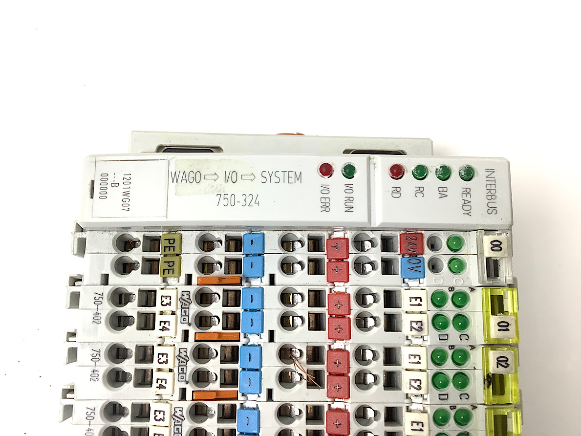 2x WAGO Modbus Controller Typ 750-324 zur Steuerung von ...