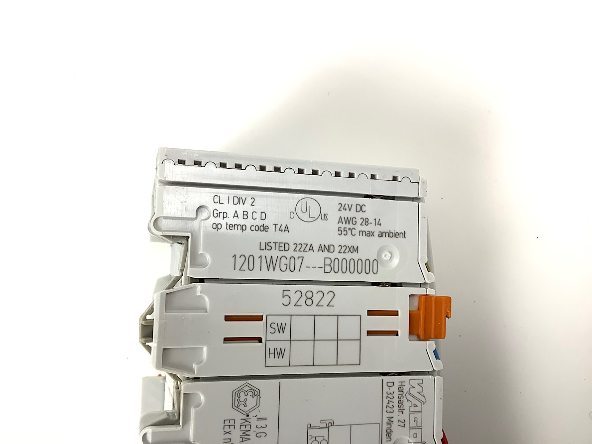 2x WAGO Modbus Controller Typ 750-324 zur Steuerung von ...