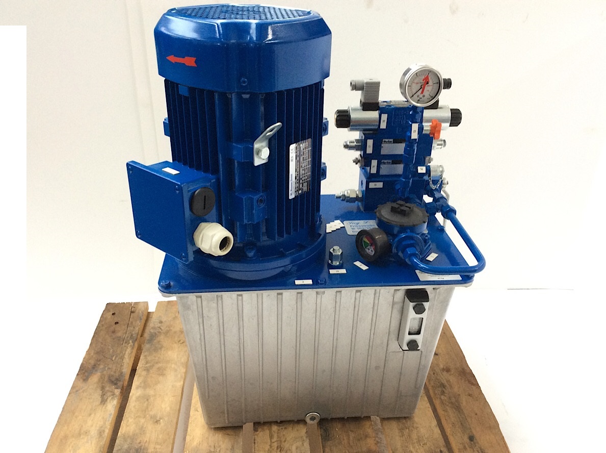 Breitenbach Hydraulikanlage Hydraulikaggregat HY2726-2213 AC Motor ...