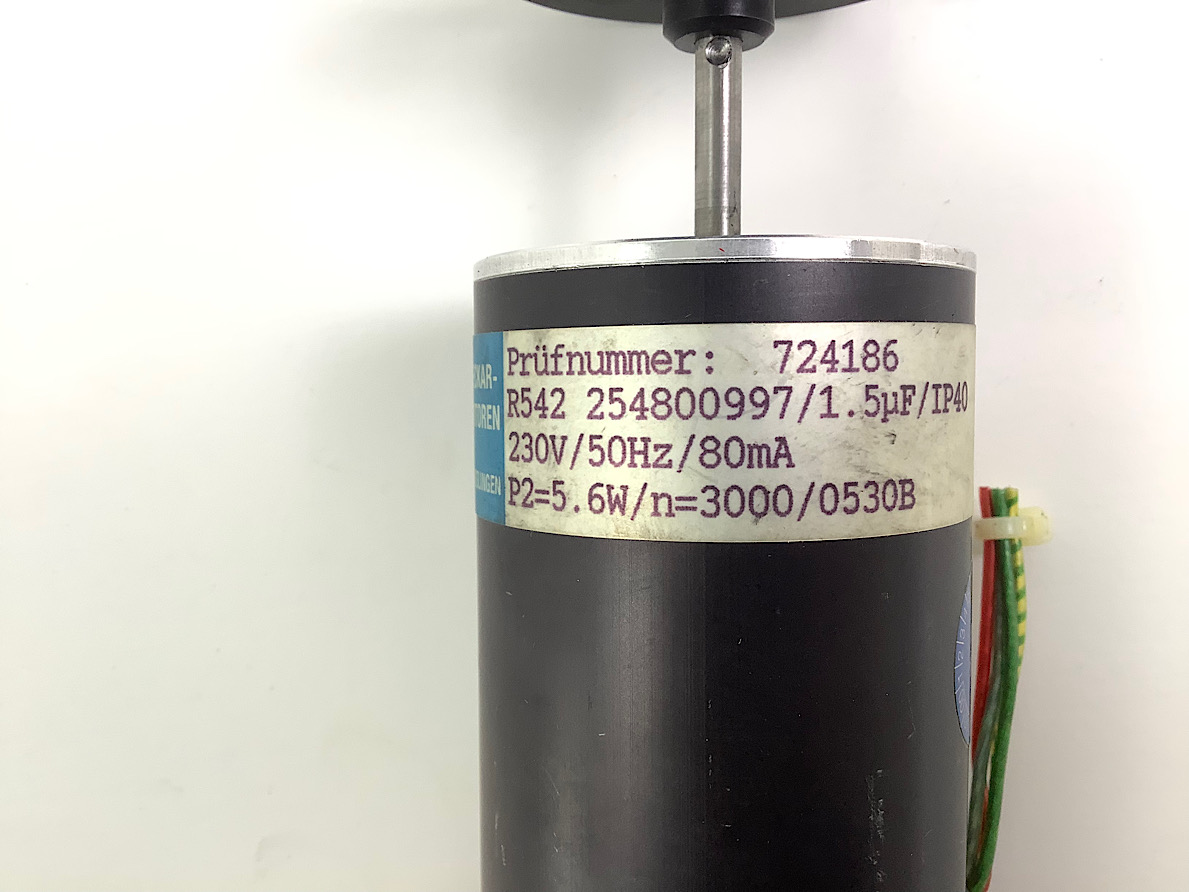 Neckar-Motoren R542 254800997 230V 50Hz 80mA Motor