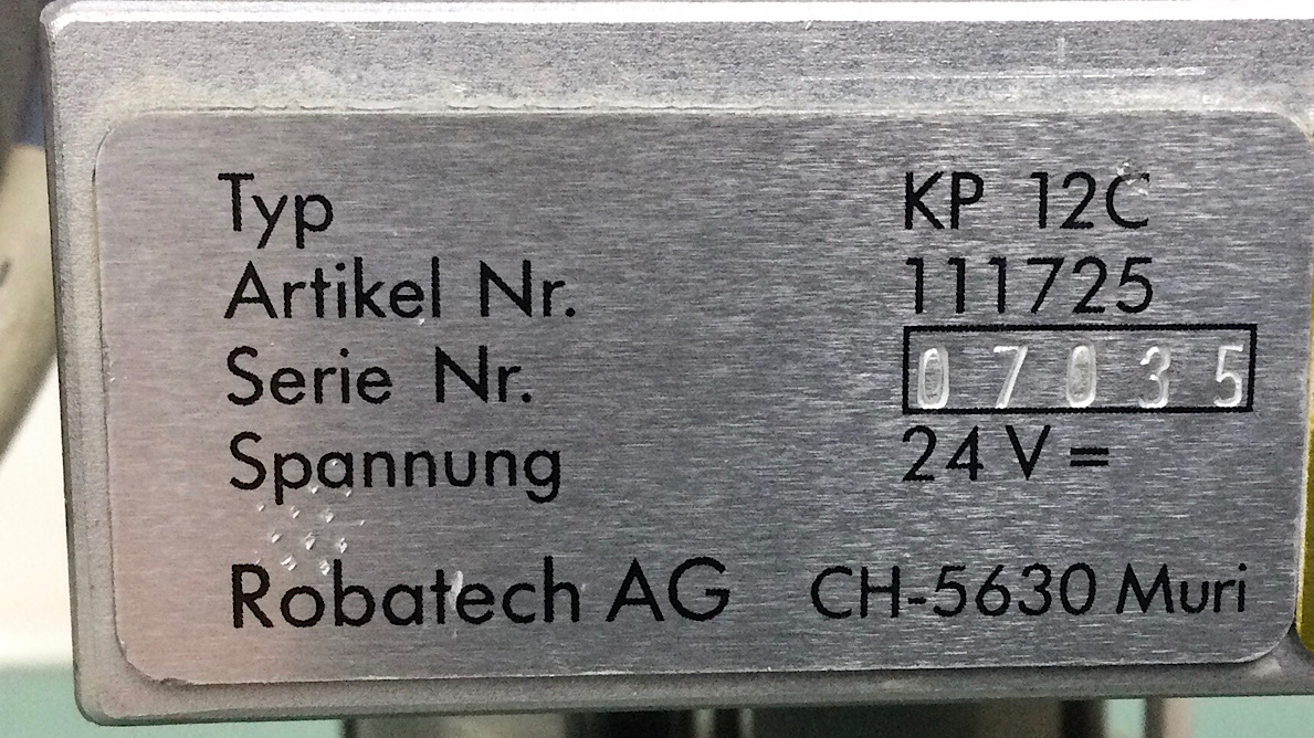 Robatech Concept Heissleim-Schmelzgerät KP12C 24V ICS/2 3PNE