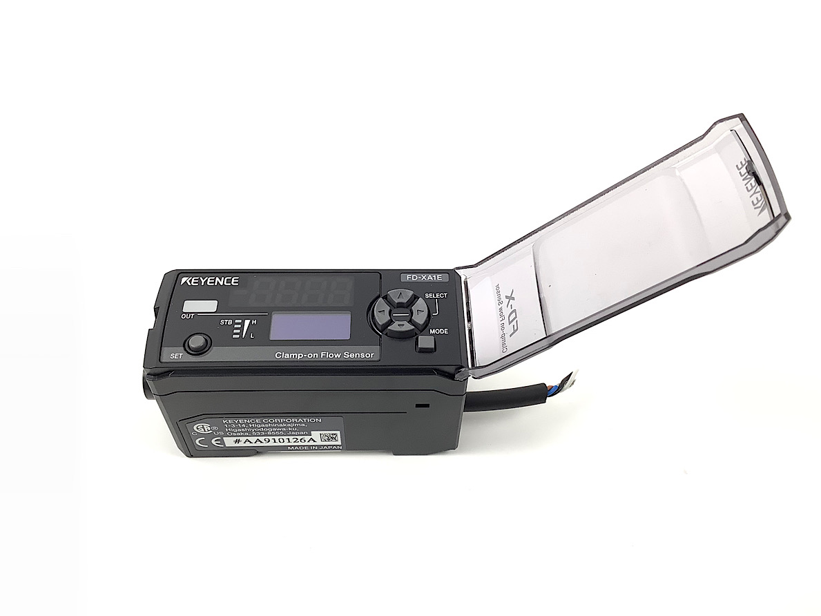 KEYENCE FD-XA1E Clamp-on-Durchflusssensor, Controller der FD-X-Series
