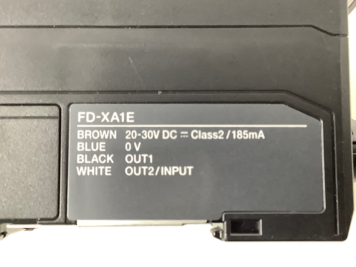 KEYENCE FD-XA1E Clamp-on-Durchflusssensor, Controller der FD-X-Series