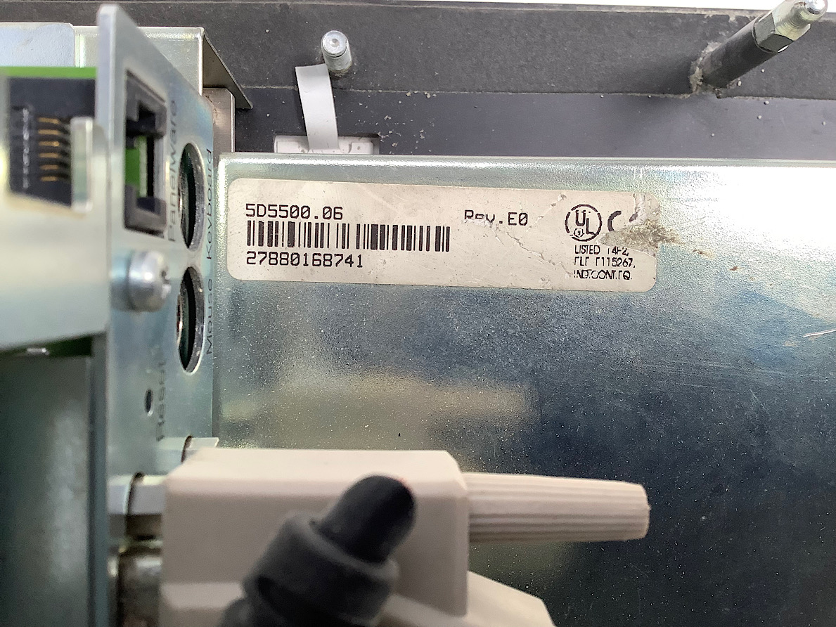 KBA 5D5500.06 B&R IPC 5000 Bedienpanel