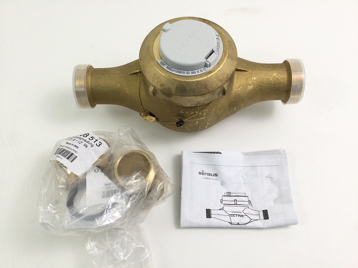 SENSUS Wasserzähler 420 T50 MAP 16bar /Q3 16 H R80 DE-18-MI001-PTB004