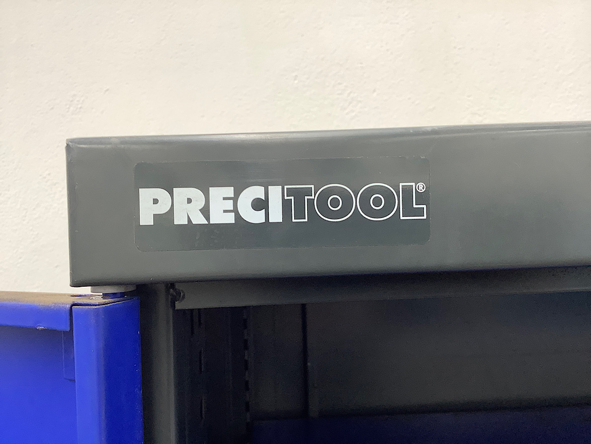 PRECITOOL Spezial Schwerlast Lagerschrank 3 Rollauszüge