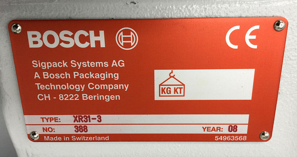 BOSCH Sigpack System XR31-3 BJ2008