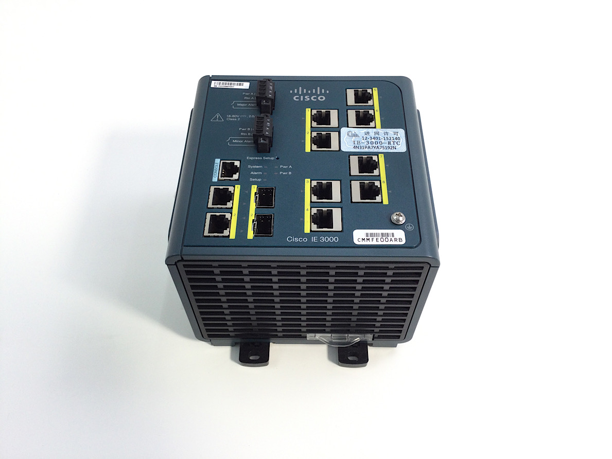 Cisco IE-3000-8TC Industrial Ethernet Switch