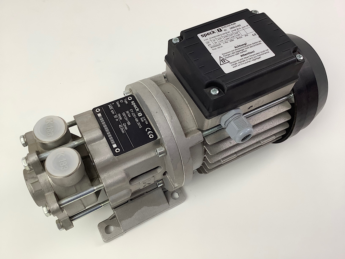 SPECK Peripheralradpumpe EY-2251-MK.0015 n:3400rpm Hmax:50m Qmax:45l/min