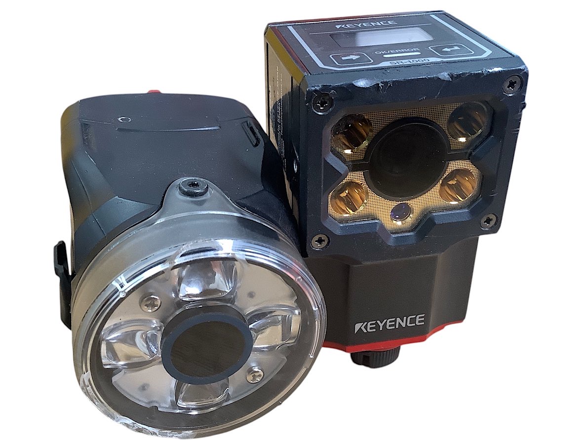 2er Set Keyence Objektive Vision Sensor 1x IV-500MA 0001FC 0D63F8 1x SR ...