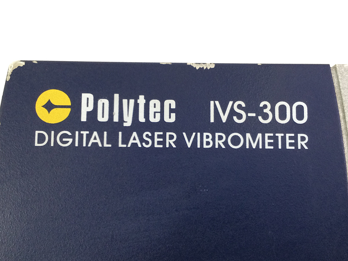 Polytec IVS-300-VF Digital Laser Vibrometer