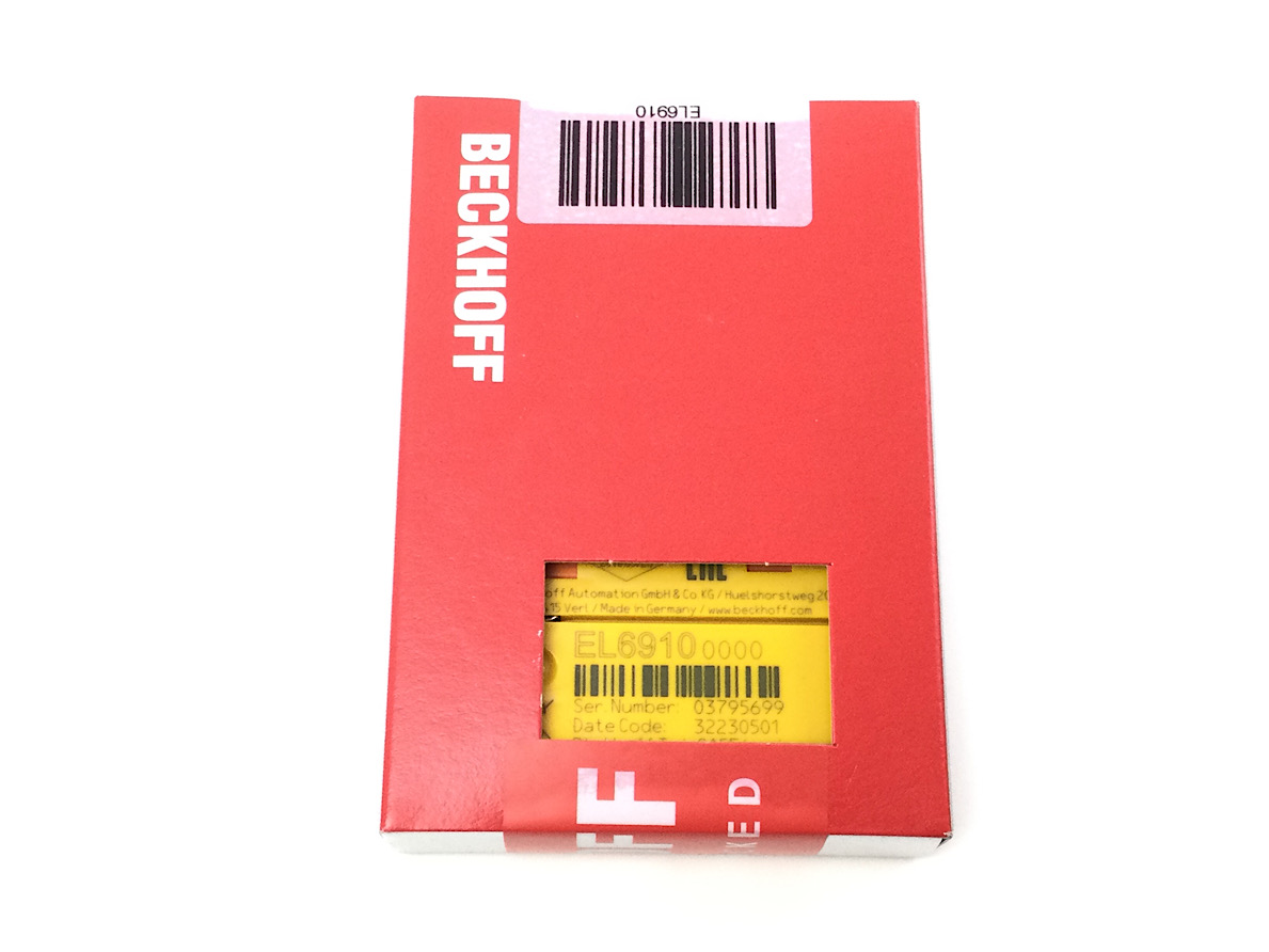 Beckhoff EL6910 EtherCAT-Klemme, Kommunikations-Interface, TwinSAFE OVP