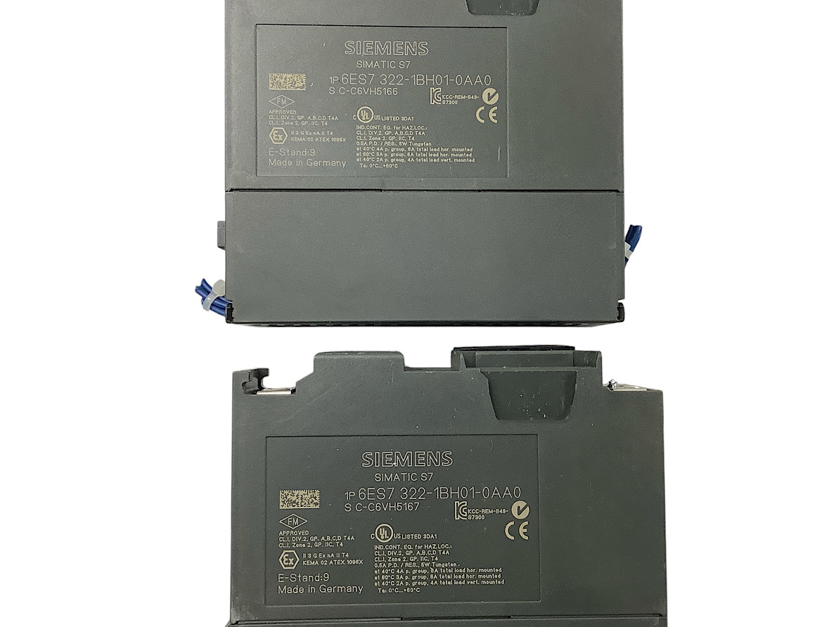 8er Set Siemens Simatic S7 Module z.B 2x 6ES7322-1BH01-0AA0